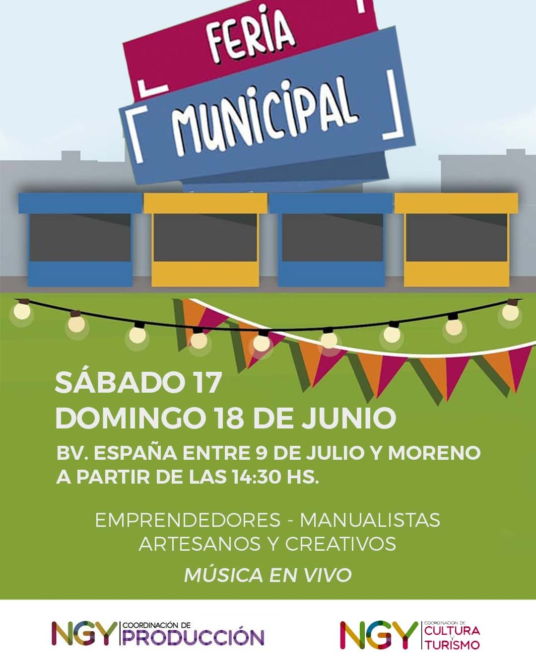 FERIA MUNICIPAL: «LOS EMPRENDEDORES LOCALES ESTARÁN EN BULEVAR ESPAÑA ...